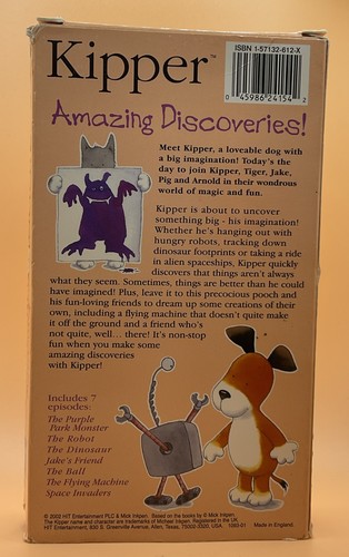 Kipper - Amazing Discoveries VHS 2002 **Buy 2 Get 1 Free** | eBay