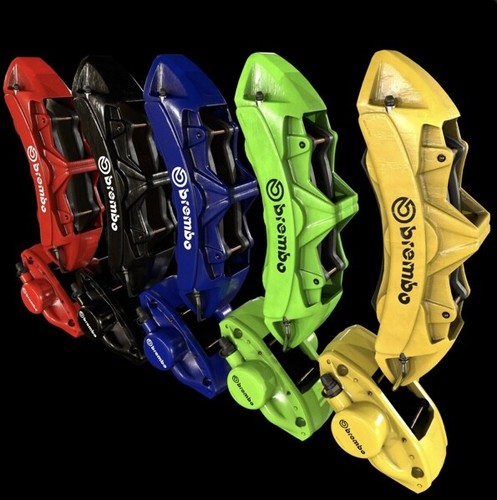 BREMBO COLOURS CALIPER PAINT Red Blue Silver Green Yellow Black 250ml ...
