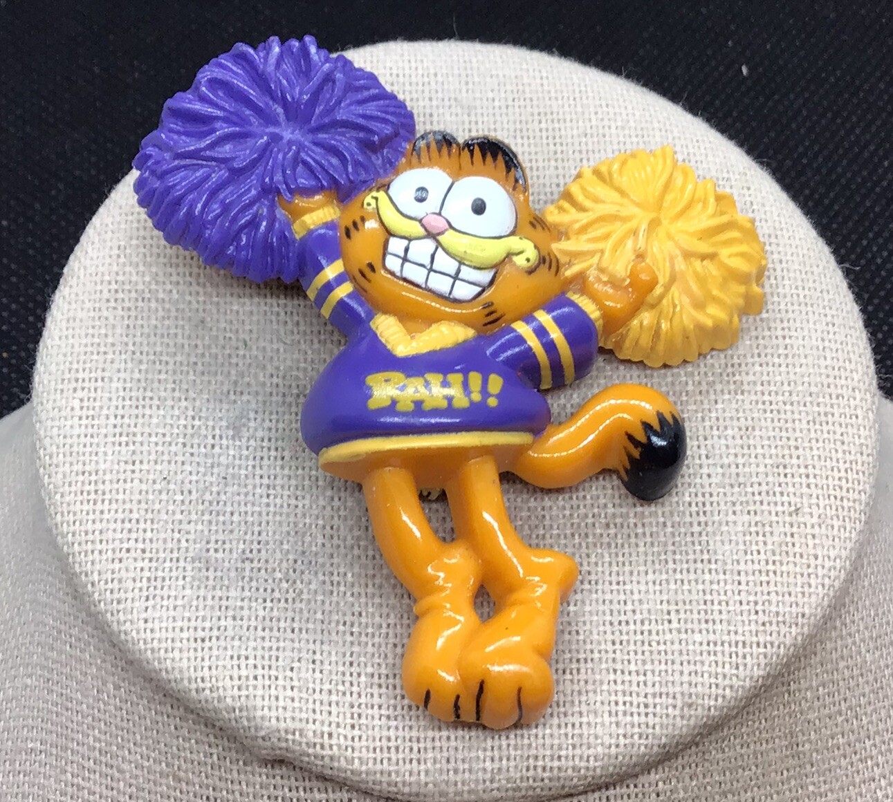 Vintage 1978 Costume Large Plastic Garfield Cheerlead… - Gem