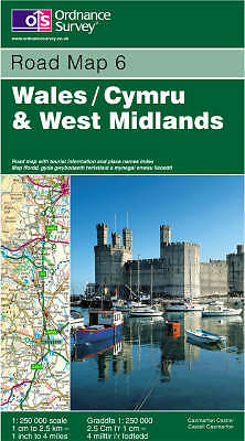 Wales and West Midlands by Ordnance Survey (Sheet map, 2001 ...