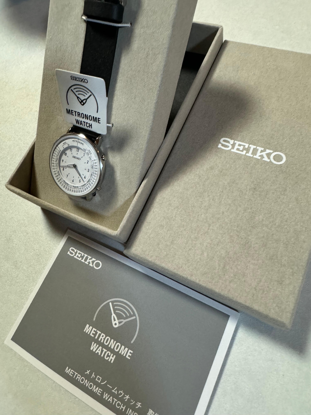 Seiko Metronome White Unisex Adult Watch - SMW006A for sale online | eBay