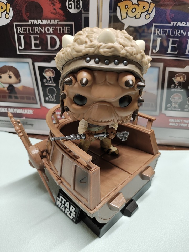 Funko Pop 618-623 Star Wars ROTJ 40th Anniversary Jabba's Skiff ...