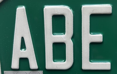 “ABE” COLORADO LICENSE PLATE. Sale AIDS TunneltoTowers org | eBay