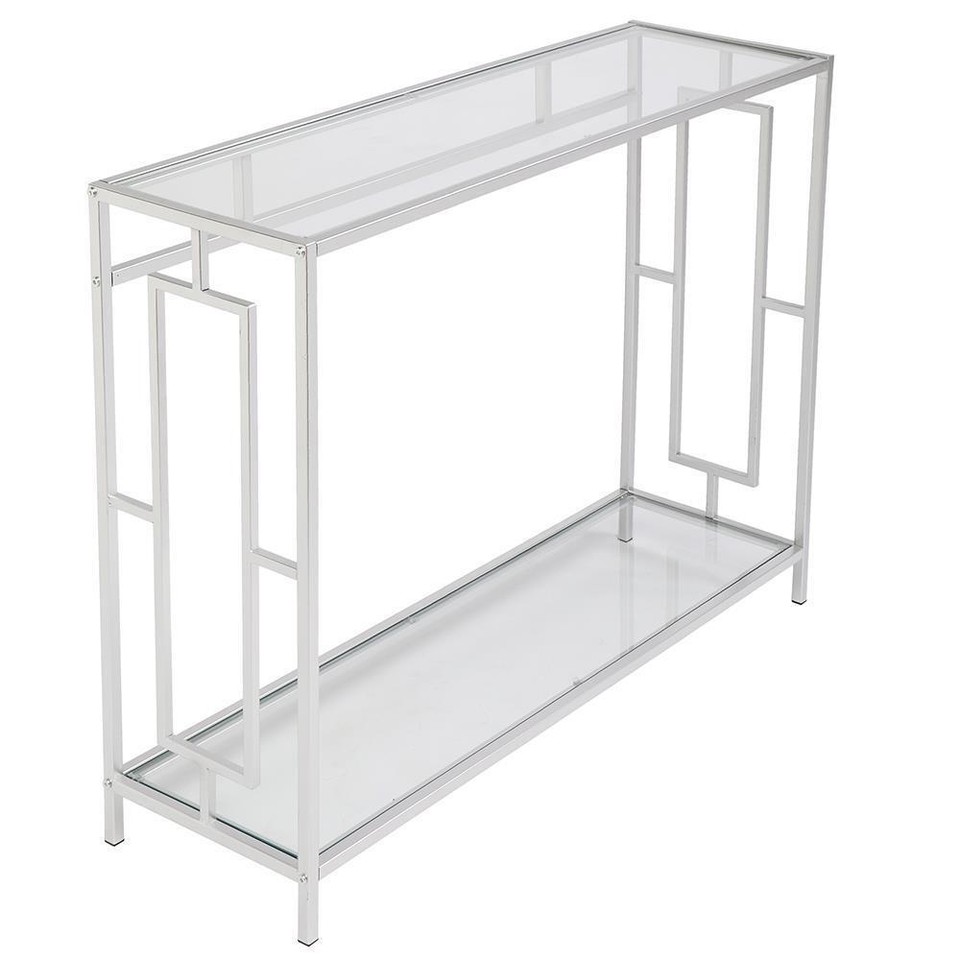 Indoor Entryway Hall Corridor Console Tables Accent Open Shelf Home ...