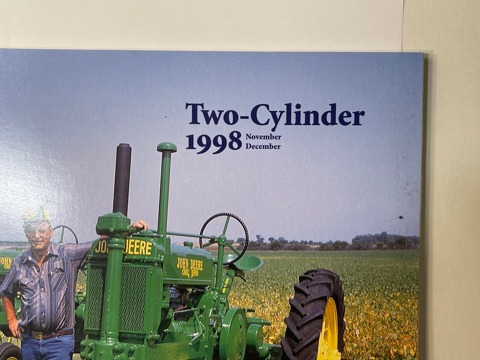 Two-Cylinder Magazine (November / December 1998) John Deere Tractor ...