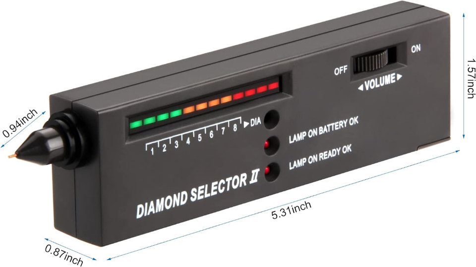 High Accuracy Gold Silver Test Kit Diamond Tester Precious Metal ...