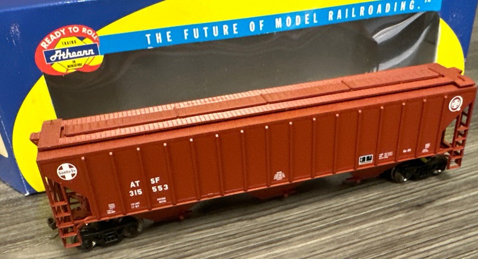 Athearn HO Scale RTR #7153 54’ PS Hopper ATSF #315553 NIB | eBay