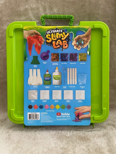 Ultimate Slimy Lab Make 20 Slime Creations Including Ooz-o's Slimygloop ...