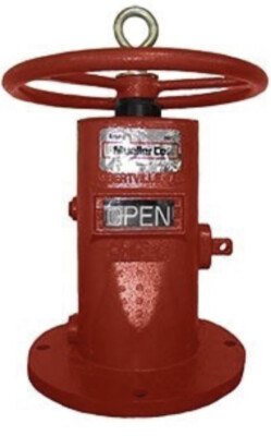 A-20814 MUELLER KV2945W CI WALL INDICATOR POST F/4-12 VLV 7000360520 ...