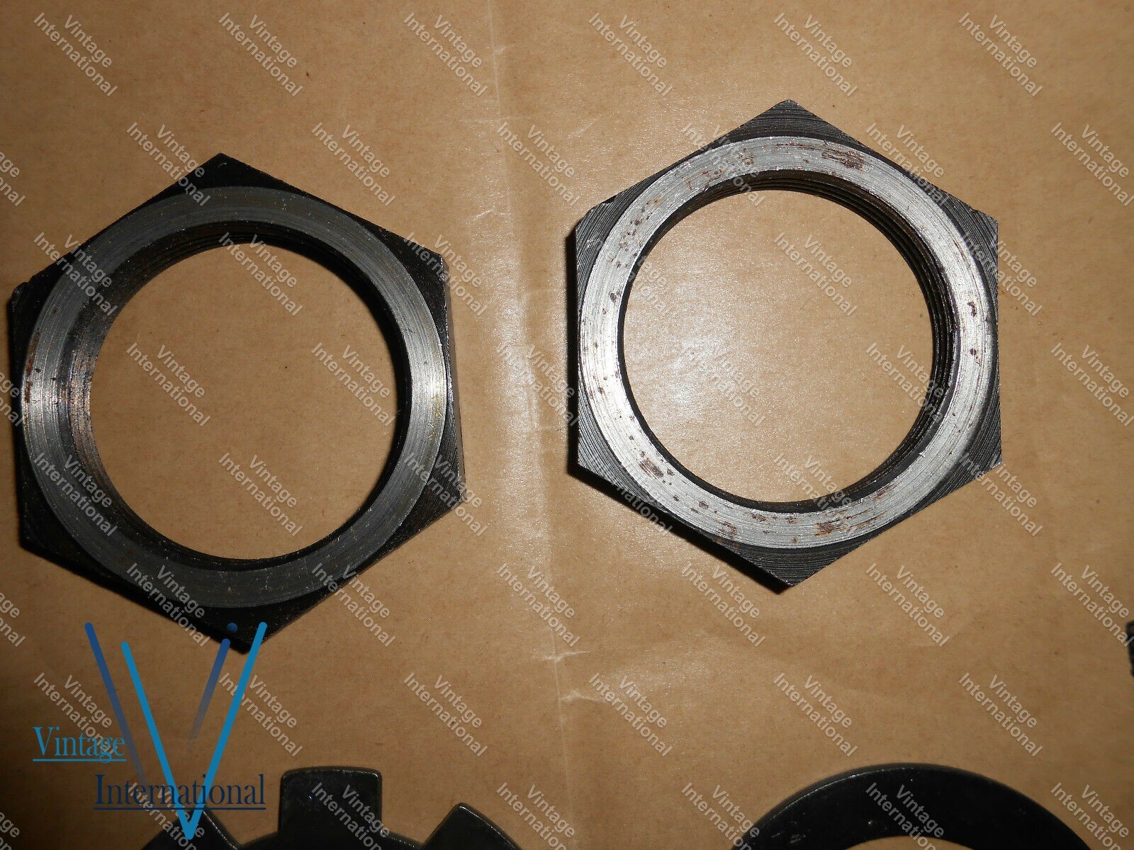 Front Axle Spindle Lock Nut Kit For Jeeps Willys MB GPW CJ2A Cj3A M38 ...