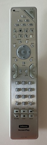 InFocus ScreenPlay RCZ 615 TNLM1 Original DLP Projection TV Remote ...