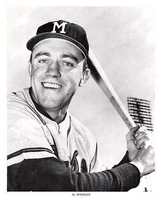 Al Spangler Milwaukee Braves Unsigned 8x10 Promo Page Photo A1 | eBay