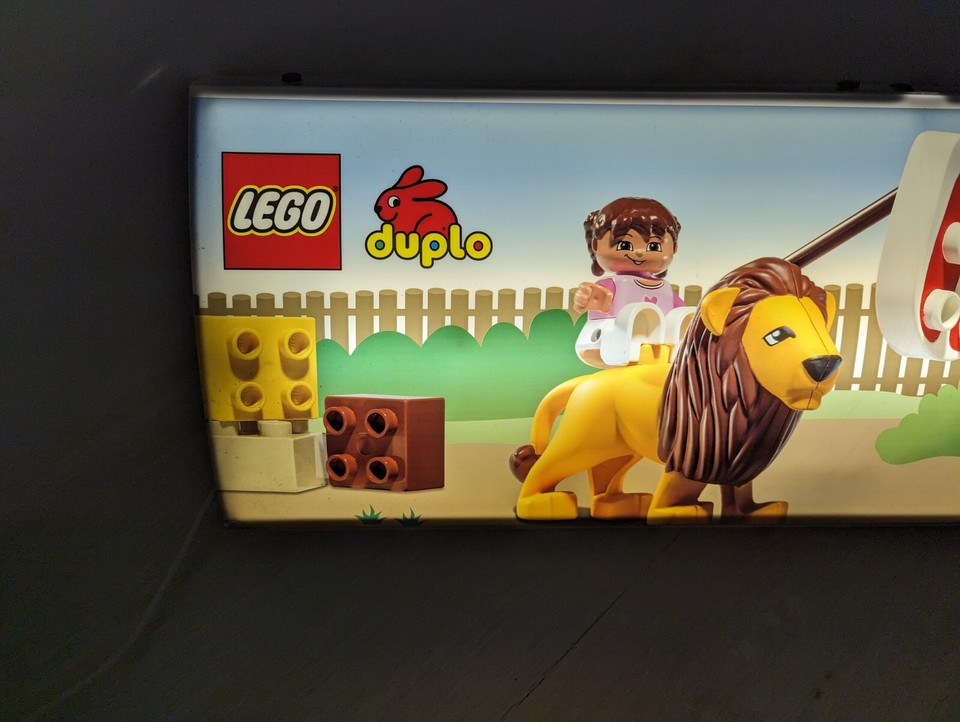 Lego Light Store Display - Advertising Signboard - Promo Duplo ...