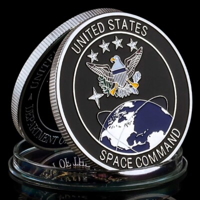 U.S. Air Force Space Command Challenge Coin Military Veteran Gifts | eBay
