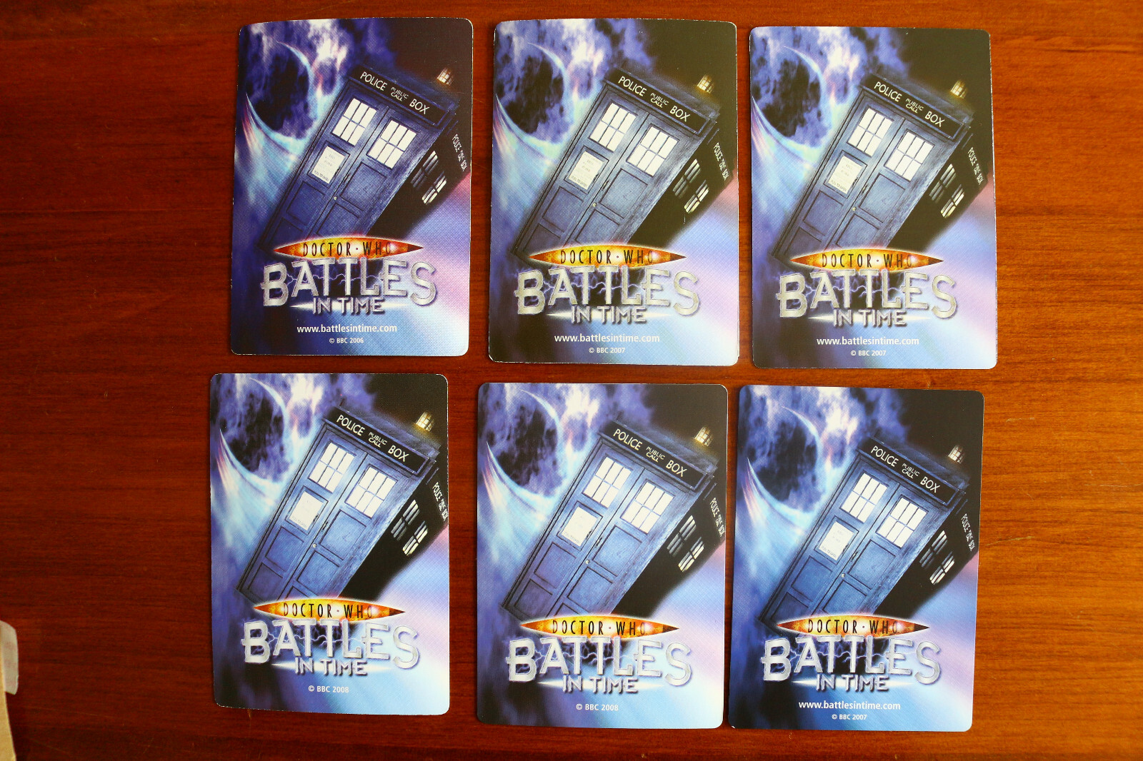 Doctor Who Battles in Time 6 Ultra Rare Cards 010 395 519 607 815 Dalek ...