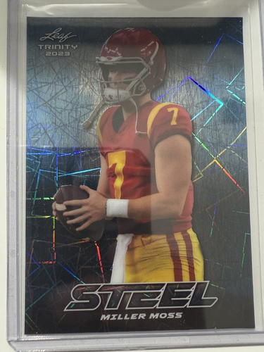 MILLER MOSS 2024 Leaf Trinity Steel Pre-Production Proof 1/1 RC | eBay