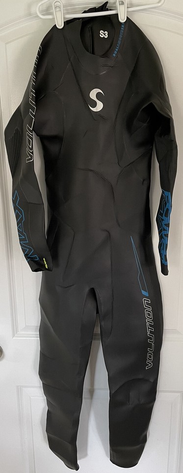 Synergy Triathlon Wetsuit 3/2mm Volution Full Sleeve Smoothskin ...