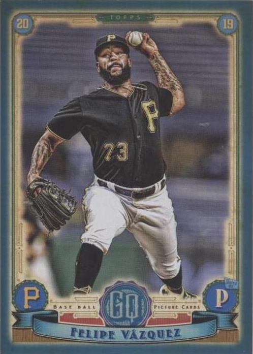 2019 Topps Gypsy Queen - Felipe Vazquez #244 Indigo /250 for sale ...