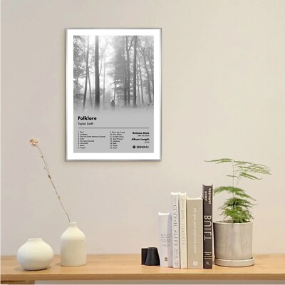 Taylor Swift Folklore Album A4 Poster | eBay