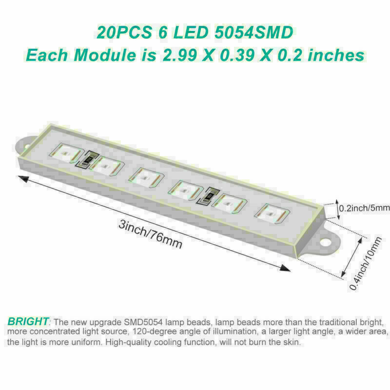 Brightest Store Front LED SMD Window Light Module with 12V power supply ...