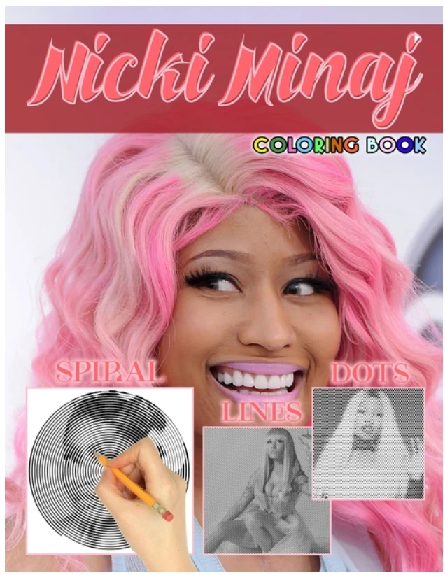 Nicki Minaj Coloring Pages For Kids