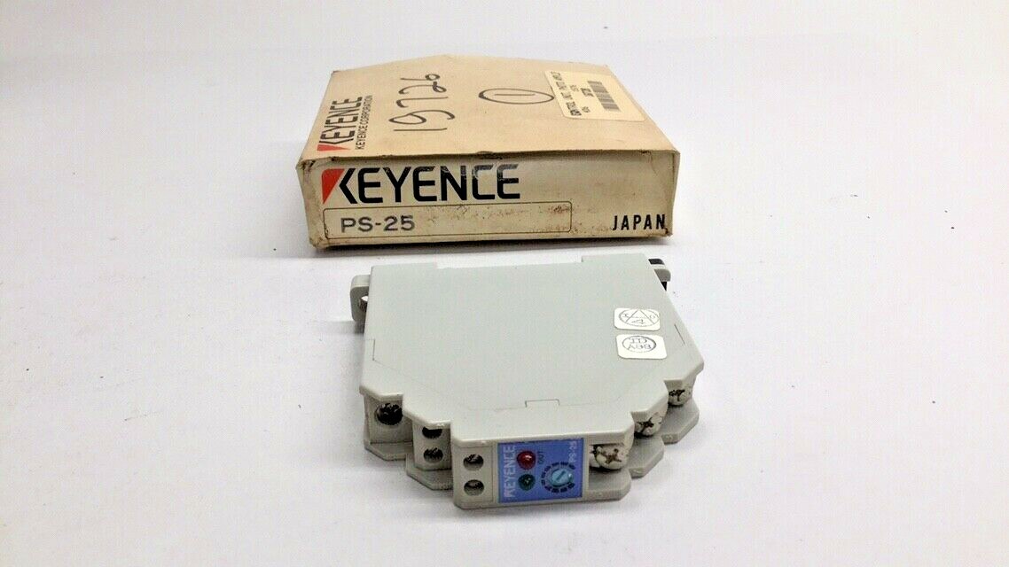 Keyence PS-25 Used Control Unit Photo Amplifier PS25 | eBay
