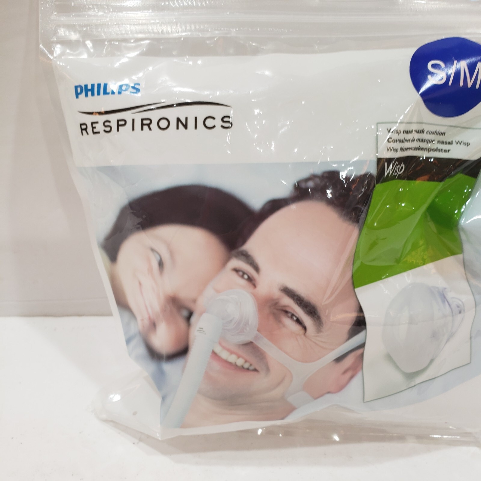 Philips Respironics Wisp Nasal Mask Cushion- S/M Small/Medium 1094087 ...