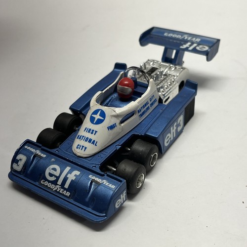 1970s Strombecker Polistil 1/32 Slot Car Tyrrel P34/2 6-Wheel Elf ...