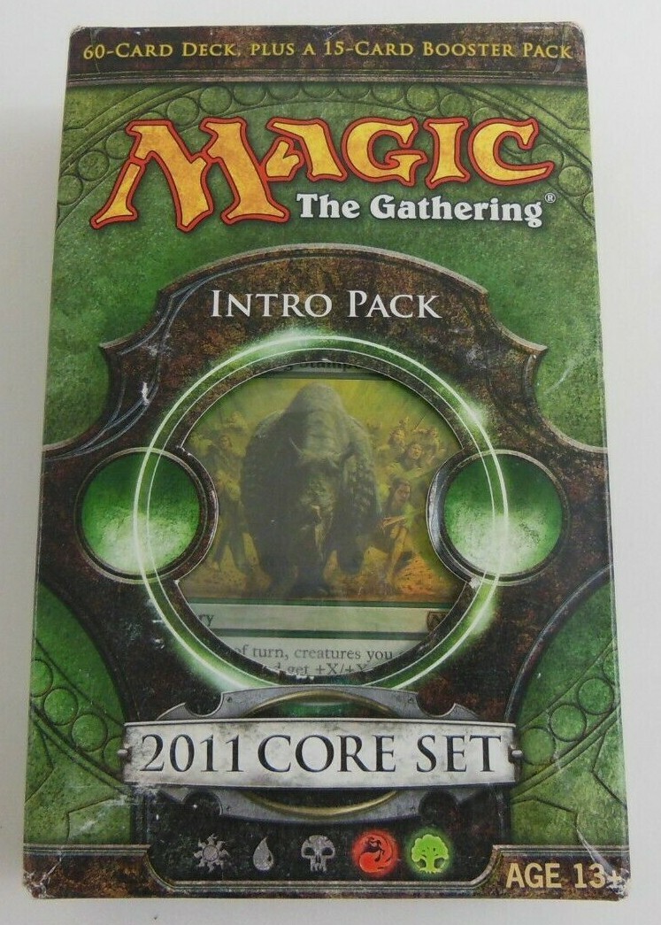 Stampede of Beasts Magic the Gathering 2011 Core Set Intro Pack Deck ...