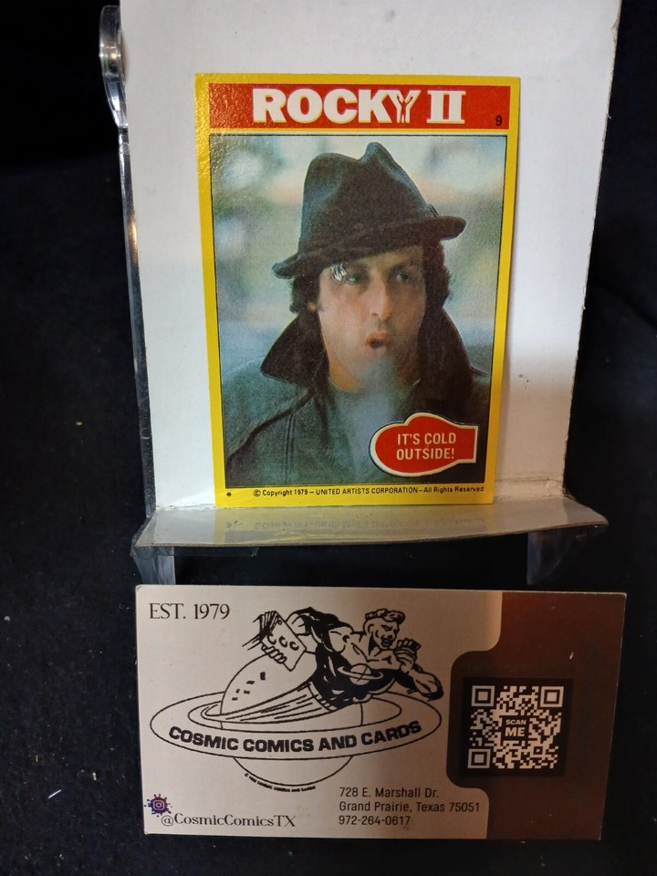 Topps 1979 Rocky II Trading Cards U-Pick Volume Pricing | eBay
