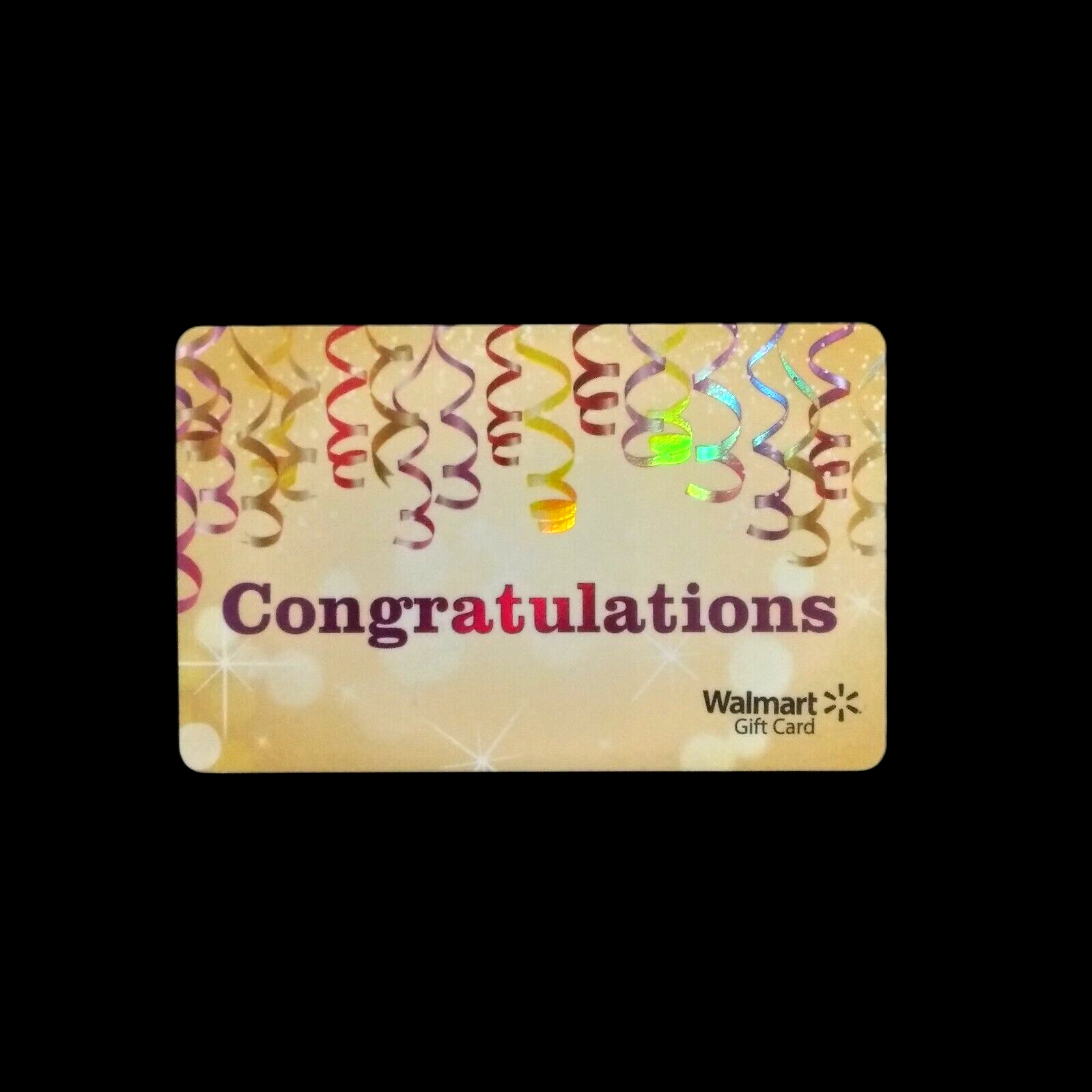 Walmart Congratulations NEW COLLECTIBLE GIFT CARD NO VALUE #8745 | eBay