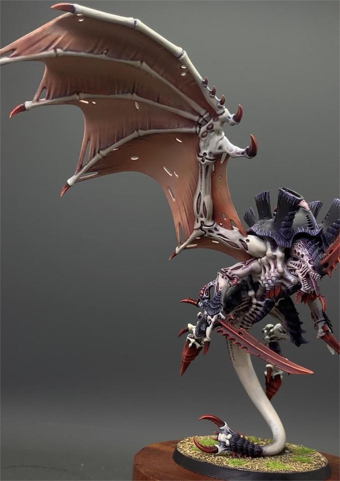 Tyranids Hive Tyrant Tyranids Xenos Armies Warhammer 40K Pro Painted ...
