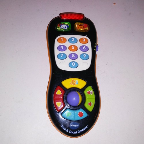 VTech Count & Click Remote Kids Toys Lights Sounds Baby Toddler ...