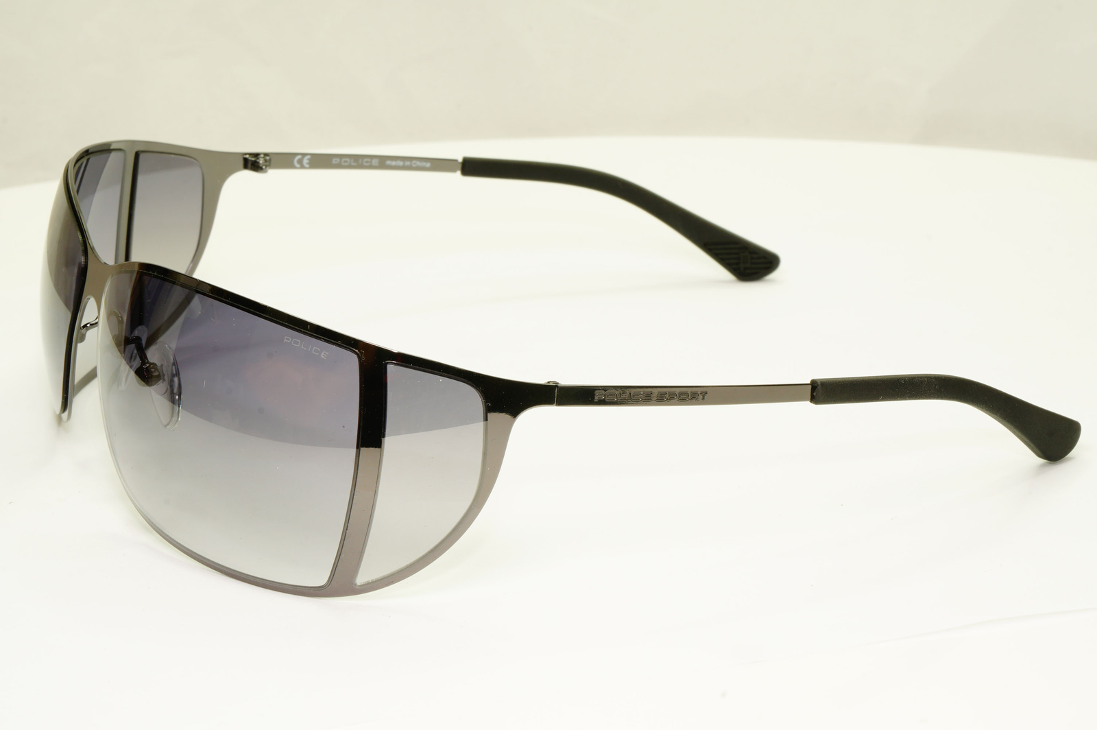 Police Side Window Sunglasses Grey Gradient Designer Mens SPL 533G COL ...