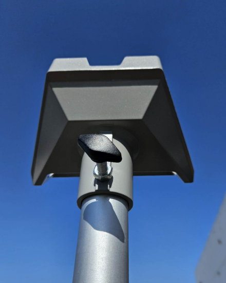 EEZ RV Ladder Bracket, 10ft Pole and Starlink Gen 3 Kit fit 1.0'' or 1. ...