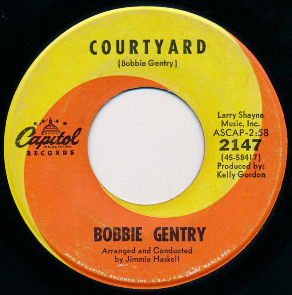 Bobbie Gentry - Louisiana Man / Courtyard - Capitol Records - 2147 - 7 ...