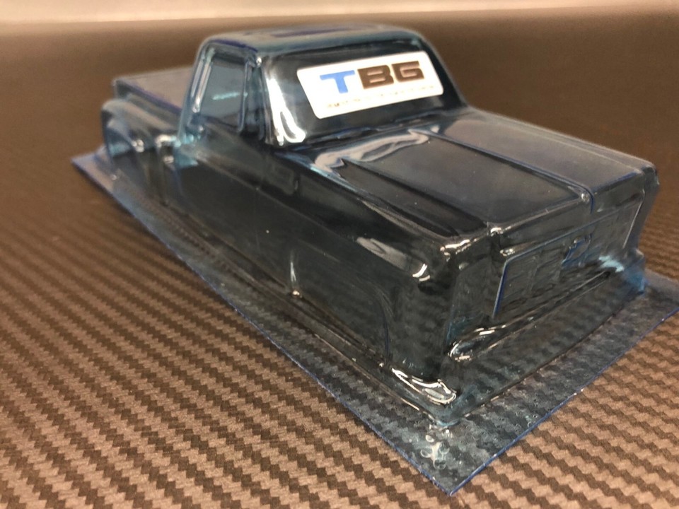 1/24 1977 CHEVY SIDE STEP PICK UP TRUCK CLEAR BODY LEXAN VINTAGE RC ...