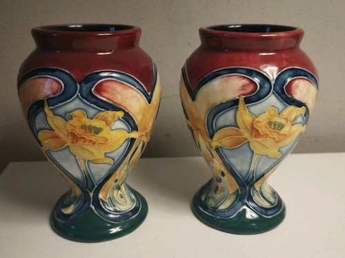 PAIR OF OLD TUPTON WARE VASES | eBay UK