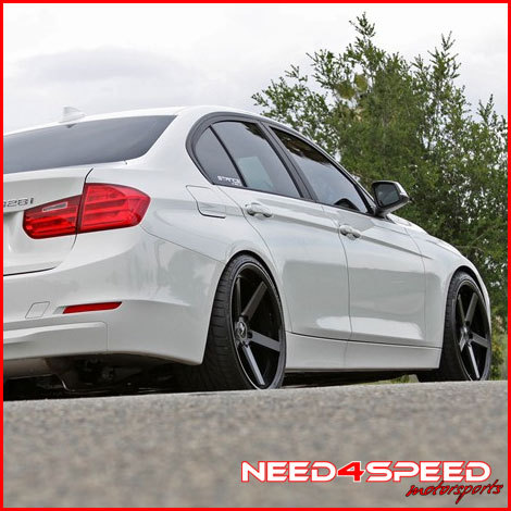 19" BENZ W204 C250 C300 C350 STANCE SC5 SC-5 BLACK CONCAVE STAGGERED ...
