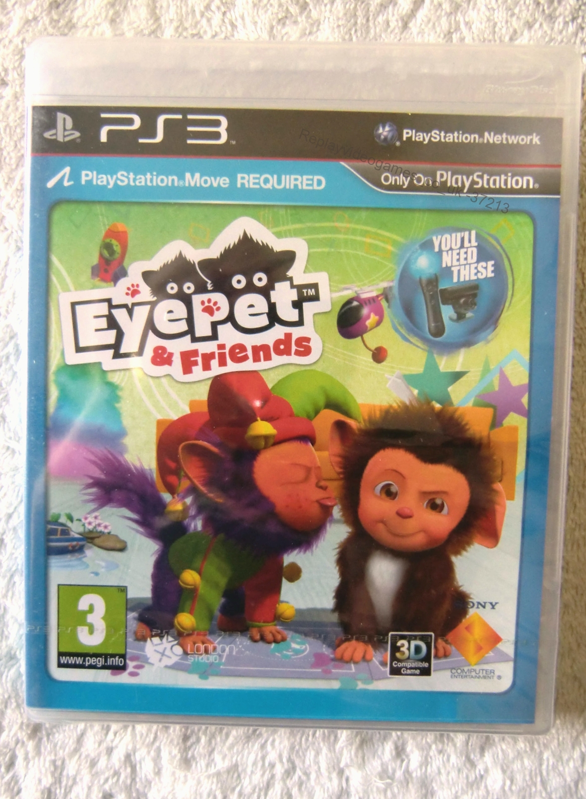 37213 Eyepet And Friends [NEW / SEALED] - Sony PS3 Playstation 3 (2011 ...