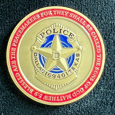 Dallas Police Texas Challenge Coin | eBay