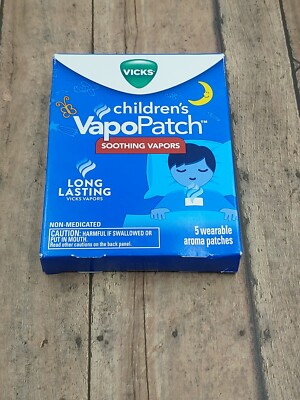 Vicks Children's VapoPatch Soothing Vapors 5 Wearable Aroma Patches ...