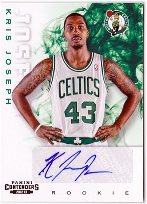 Kris Joseph 2012-13 Panini Contenders Rookie Autograph 247 RC Signed ...