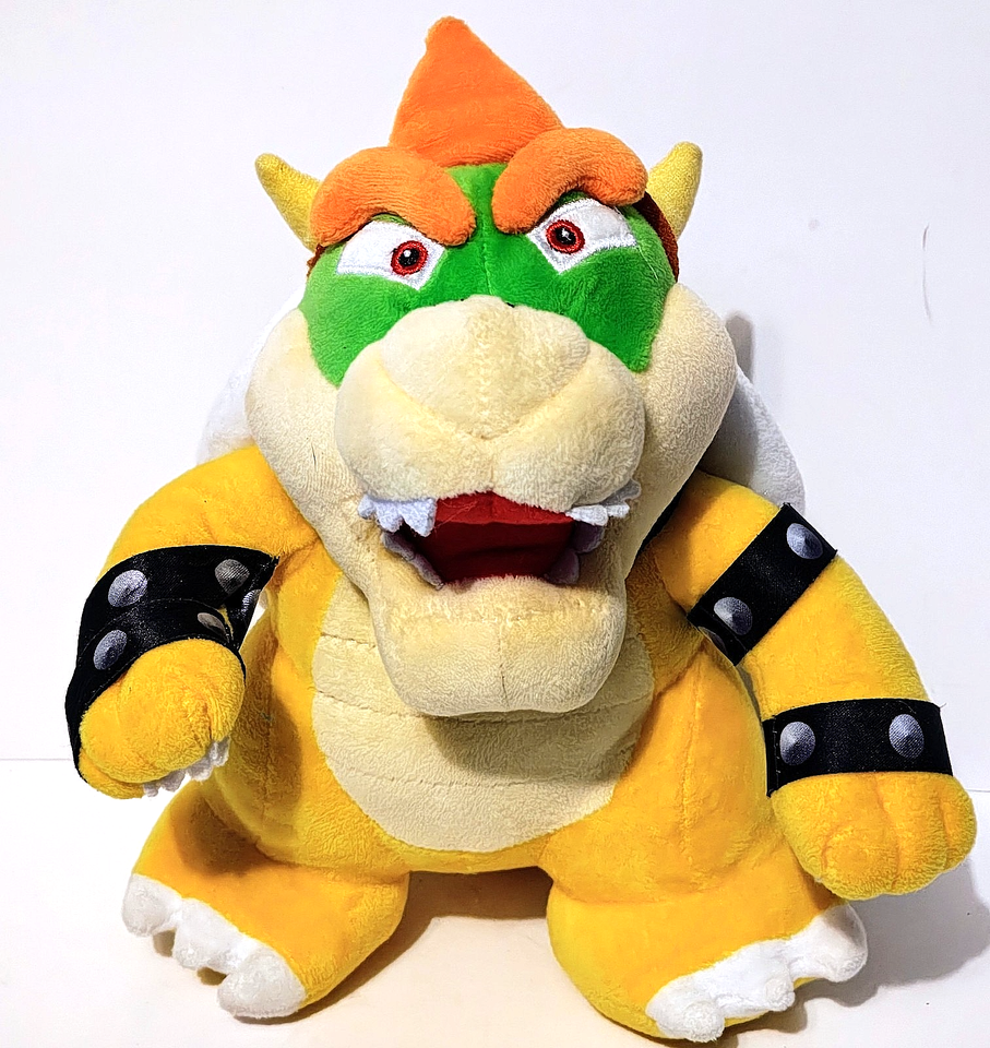 Nintendo - Bowser - Super Mario Bros - 10" Plush - Stuffed - Japanese ...