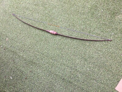 Rare Steel One Piece Archery Bow Longbow Cork Grip - Shop Display ...