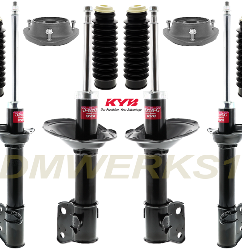 KYB 4 STRUTS SHOCKS Strut Mounts & Boots for TOYOTA SOLARA & LEXUS ...