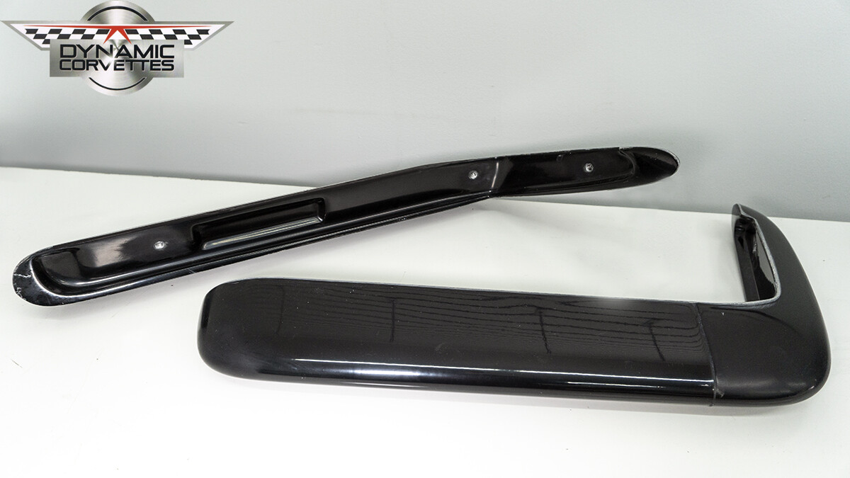 Corvette Custom Fiberglass C3 Rear Bumpers Fangless-Pair-Includes ...