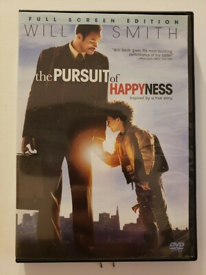 The Pursuit of Happyness (DVD, 2007, Full Screen Edition) Will Smith ...