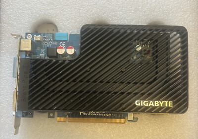 GIGABYTE NVIDIA GeForce 8600 GT GPU 512MB Graphics Card (GV-NX86T512H ...