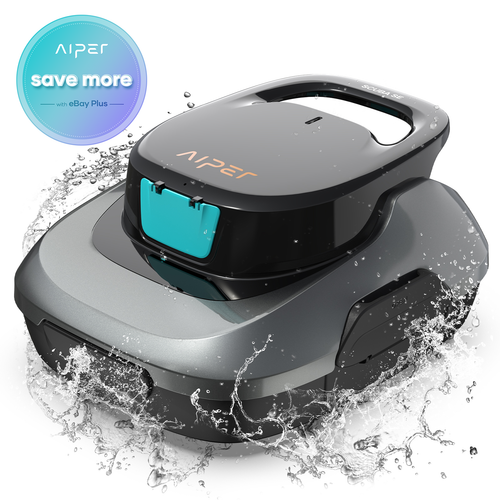 AIPER Pool Cleaner Cordless Robot Pool Vacuum Self Parking for Flat ...